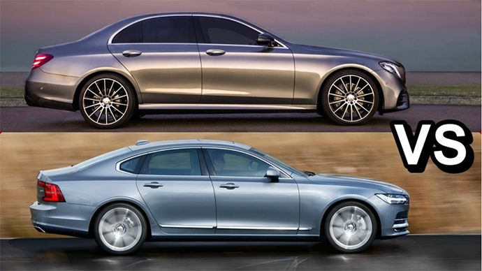 Volvo S90 vs Mercedes E-Class: Cuộc chiến giữa xe Thụy Điển và xe Đức – Volvo Sài Gòn